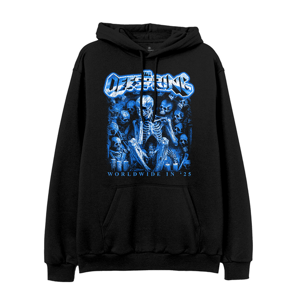 Sitting Skeleton 2025 Tour Hoodie – The Offspring